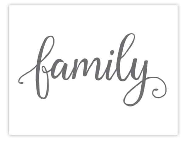 Free Hand Lettered Printable Signs | Instantly Download and Print