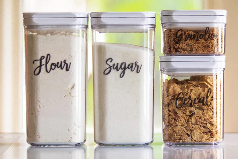 Free Printable Pantry Labels | Labels for Food Storage Containers