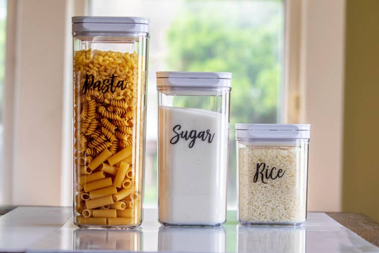 Free Printable Pantry Labels | Labels for Food Storage Containers