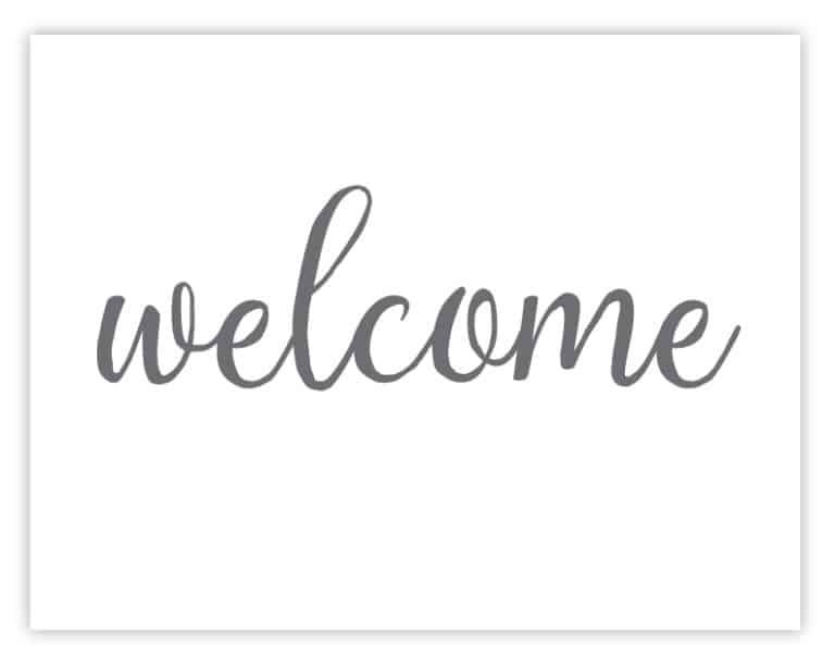 Free Hand Lettered Printable Signs | Instantly Download and Print