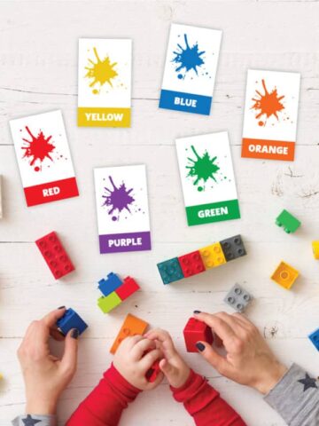 toddler flash cards free printable Archives - Pjs and Paint