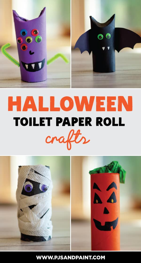 4 Fun Halloween Toilet Paper Roll Crafts Easy Crafts For Kids 4 Fun Halloween Toilet Paper Roll Crafts Easy Crafts For Kids