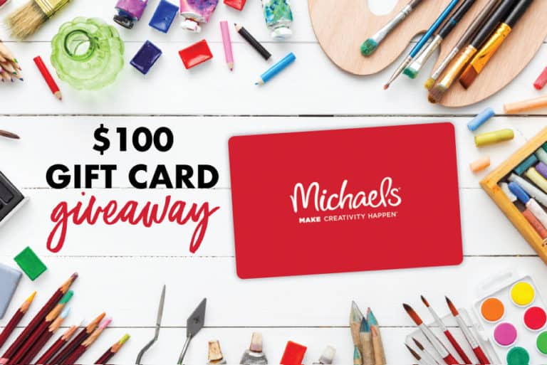 $100 Michaels Gift Card Giveaway! - Pjs and Paint