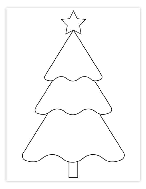 Easy Christmas Tree Craft for Kids - Pom Pom Christmas Tree