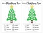 Roll a Christmas Tree - Free Printable Christmas Game - Pjs and Paint