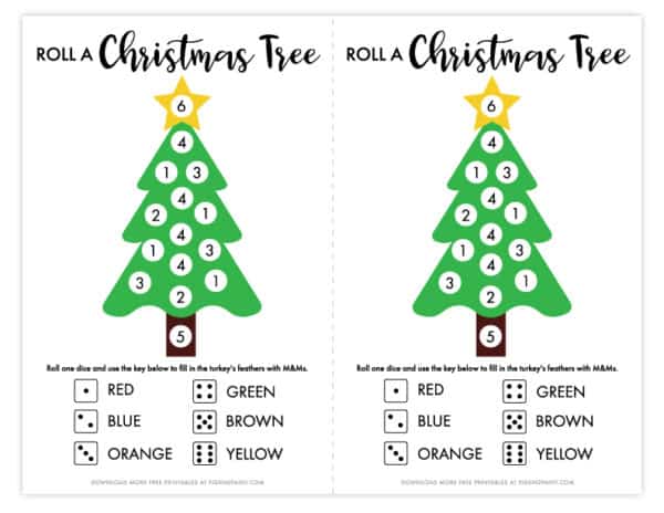 28 Free Printable Christmas Games and Activities - Pjs and Paint