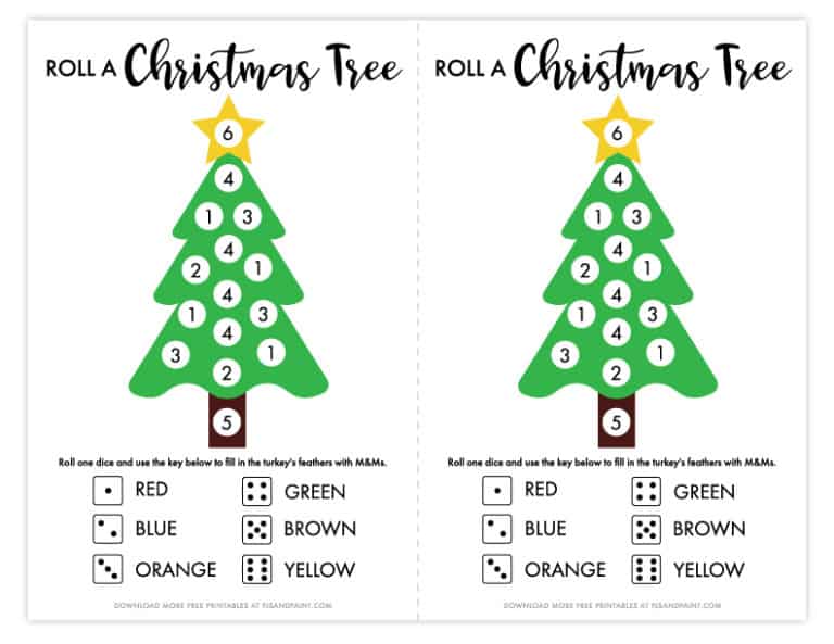 28 Free Printable Christmas Games and Activities - Pjs and Paint