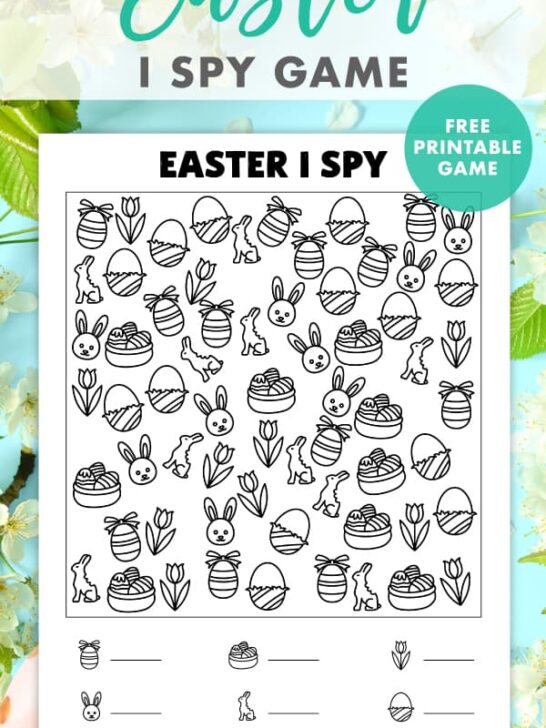 Easter Word Scramble - Free Printable Easter Games and Activities