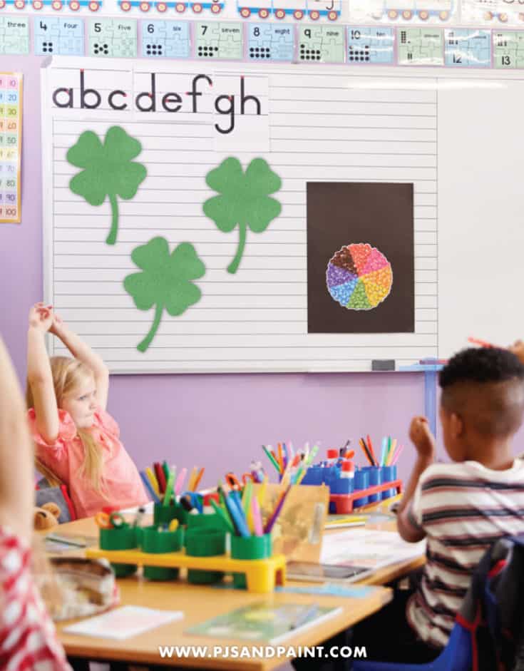 Free Printable Four Leaf Clover Template