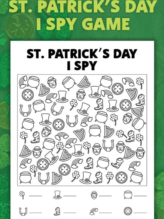 Free Printable Four Leaf Clover Template