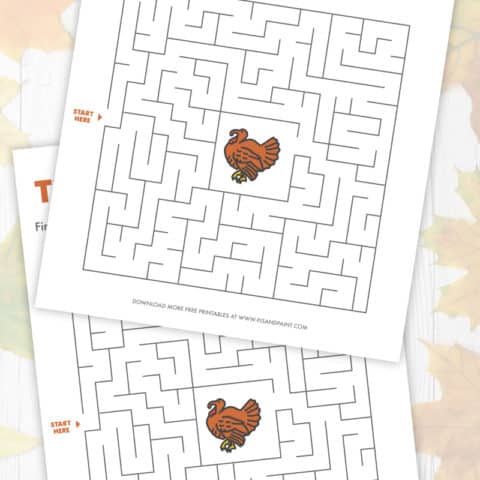 Mazes - Pjs and Paint