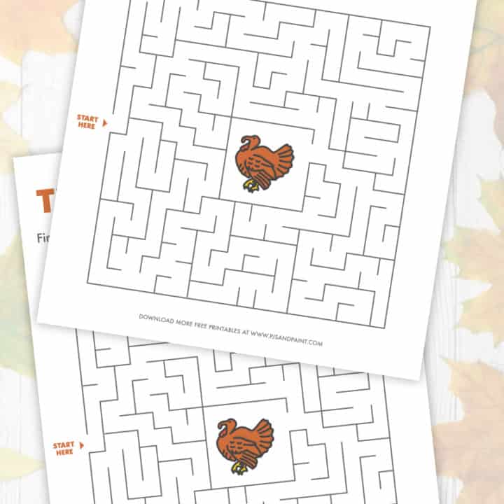 Thanksgiving - Pjs and Paint