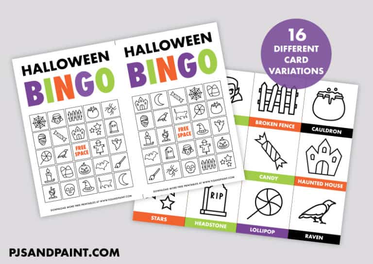 Halloween Bingo - Free Printable Halloween Bingo Cards