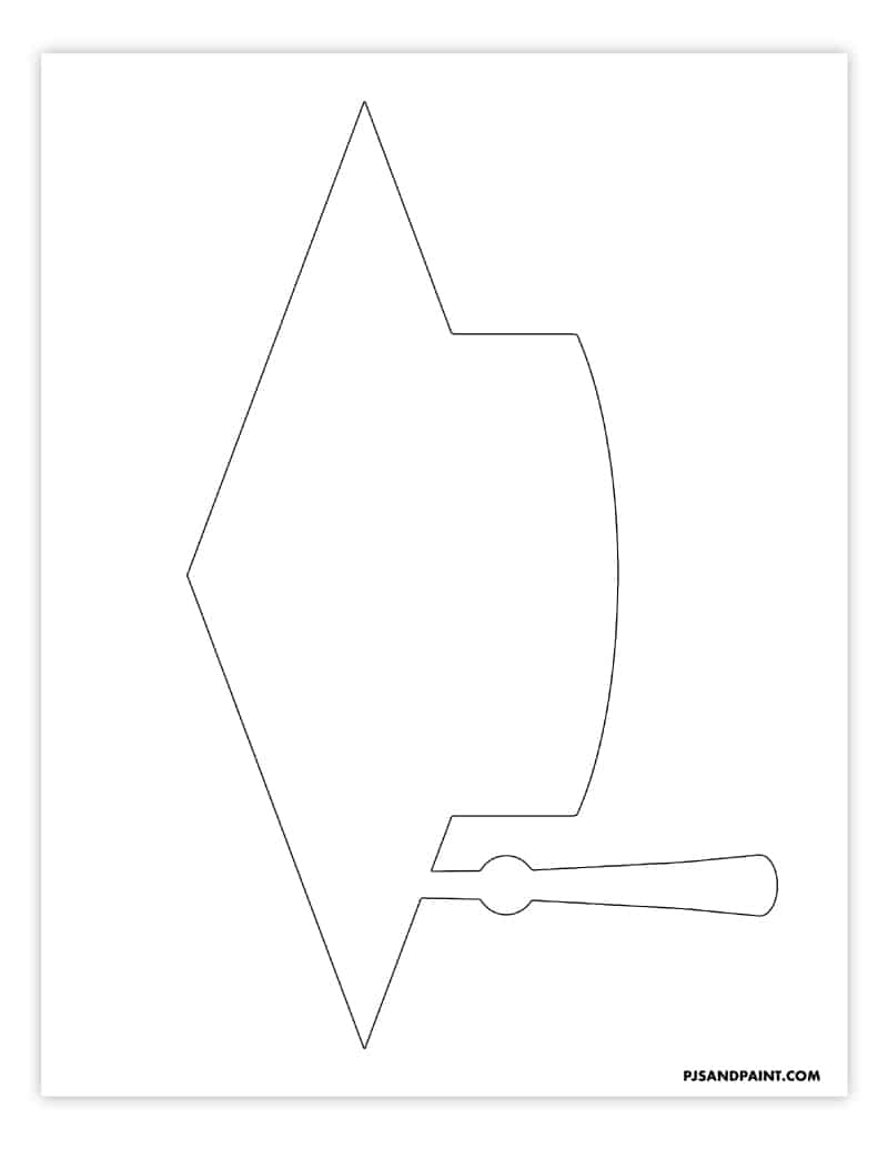 Diy Graduation Cap Template