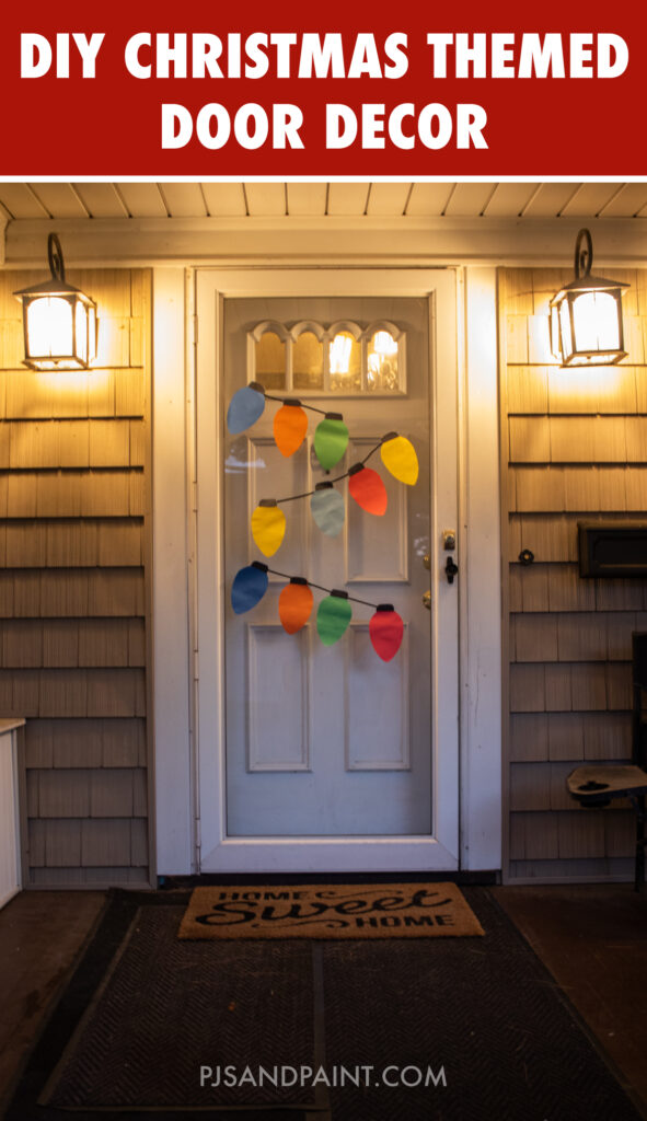 Free Printable Christmas Light Template | DIY Christmas Decoration Idea