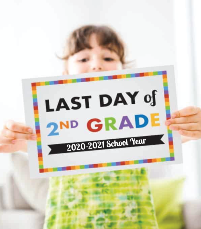 Free Printable Last Day of School Signs | Preschool - 12th Grade