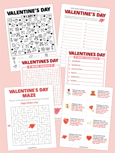 Printable St. Patrick's Day Game Bundle for Kids - Pjs and Paint