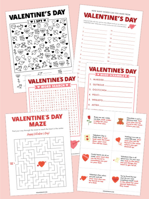 Printable St. Patrick's Day Game Bundle for Kids - Pjs and Paint