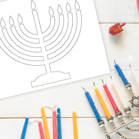 Hanukkah - Pjs and Paint