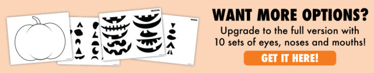 Create Your Own Jack-O-Lantern Coloring Page - Free Halloween Printable