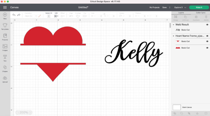 Free Heart Name Frame SVG - Free Valentine's Day SVG