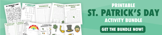 St. Patrick's Day Word Search - Free Printable Game - Pjs and Paint