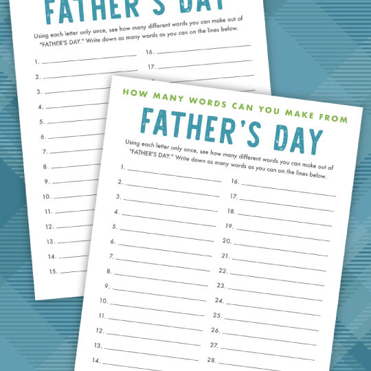 Father's Day - Pjs and Paint