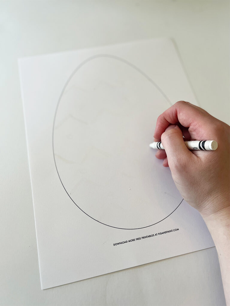 Easy Easter Craft for Kids - With Free Easter Egg Printable