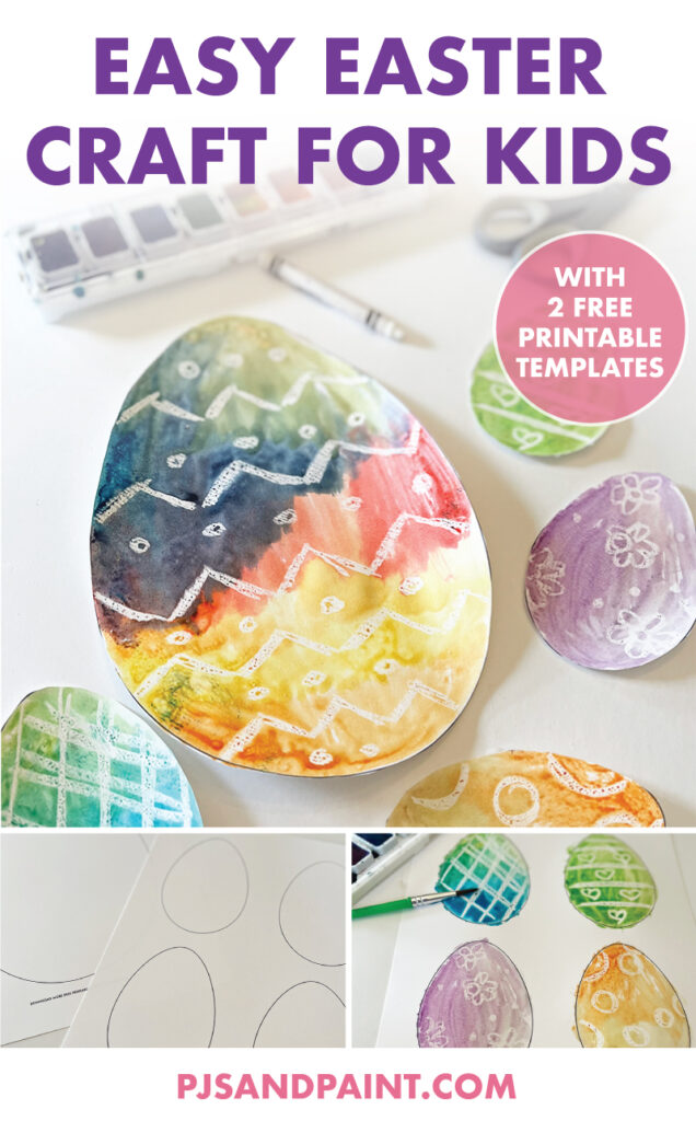 Easy Easter Craft for Kids - With Free Easter Egg Printable
