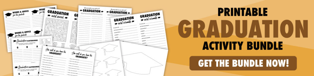 Free Printable Graduation Word Search - Pjs and Paint