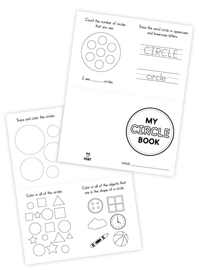 Free Printable Learning Shapes Worksheets for Preschoolers