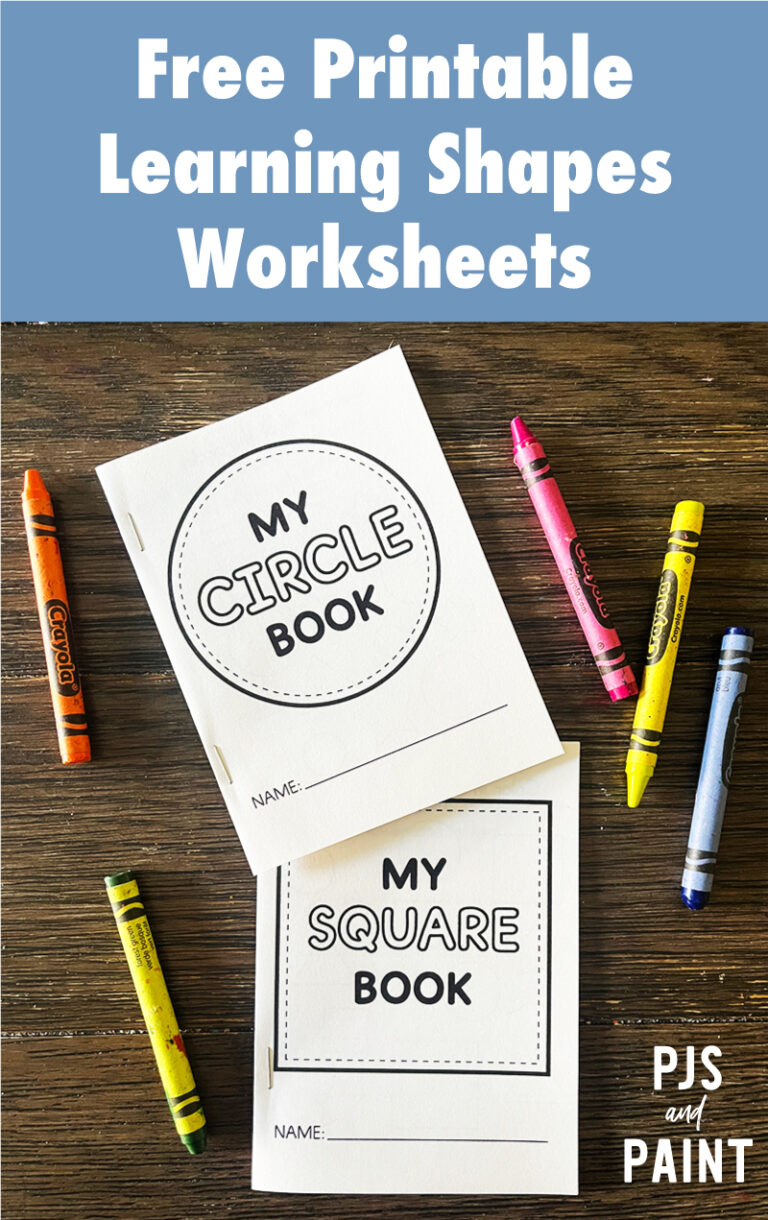 Free Printable Learning Shapes Worksheets for Preschoolers