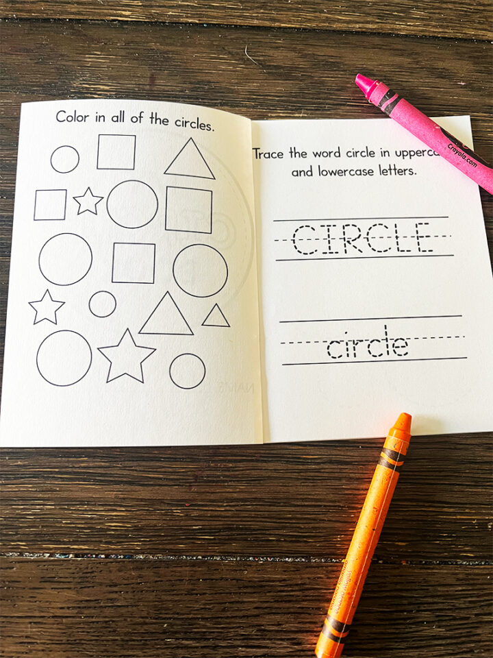Free Printable Learning Shapes Worksheets for Preschoolers