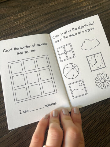 Free Printable Learning Shapes Worksheets for Preschoolers