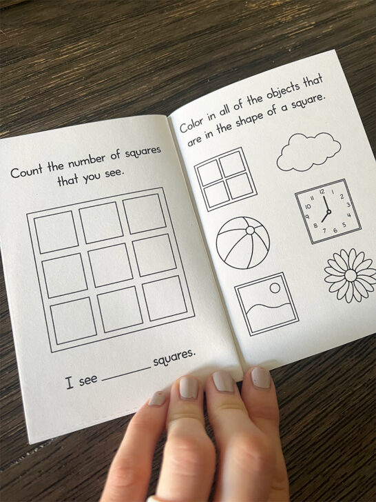 Free Printable Learning Shapes Worksheets for Preschoolers