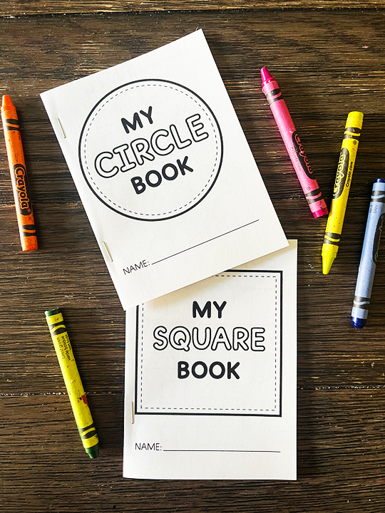 Free Printable Learning Shapes Worksheets for Preschoolers