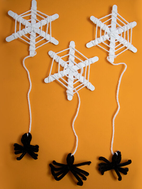 spider web craft Archives - Pjs and Paint