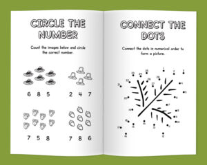 Free Printable Thanksgiving Activity and Coloring book for Kids