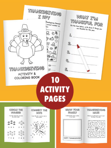 21 Free Printable Thanksgiving Games and Activities