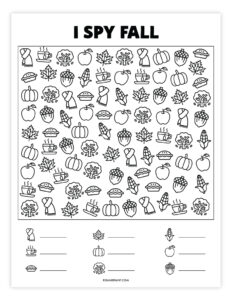 28 Free Printable I Spy Games - Pjs and Paint