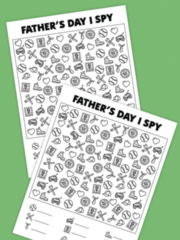 father's day i spy Archives - Pjs and Paint