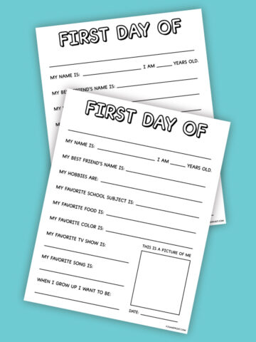 Free Printables Archives - Pjs and Paint