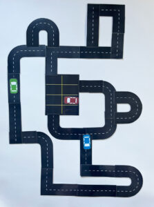 Free Printable Road Template - Pjs and Paint