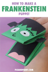 How to Make a Paper Frankenstein Puppet