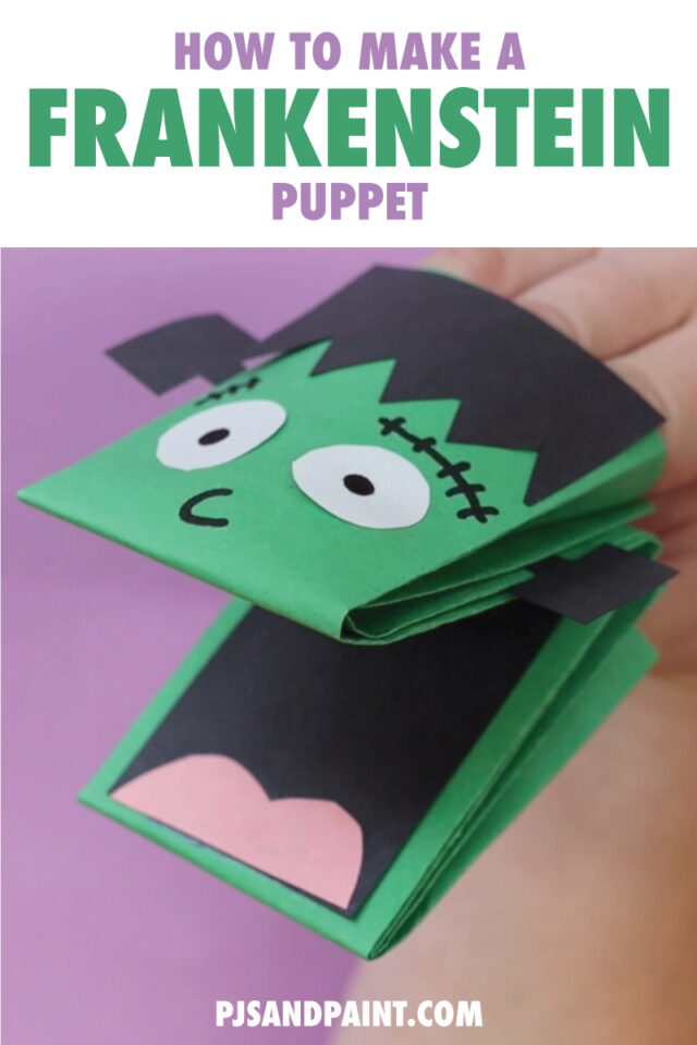How to Make a Paper Frankenstein Puppet