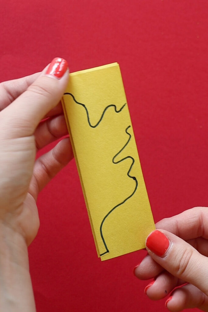 How to Make a Leaf Paper Chain - Pjs and Paint