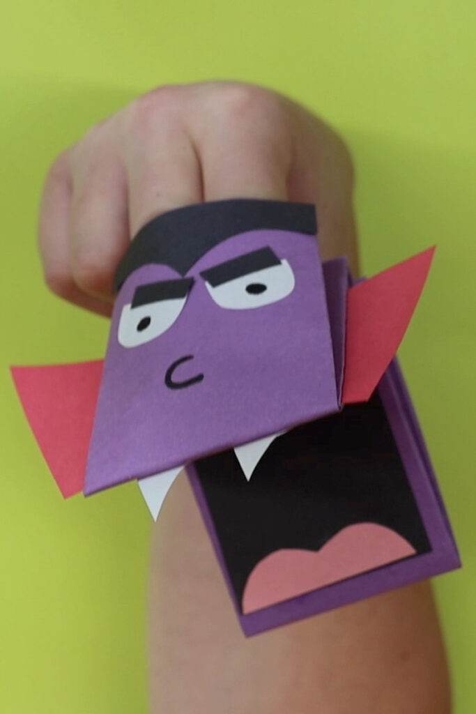How to Make a Paper Vampire Puppet