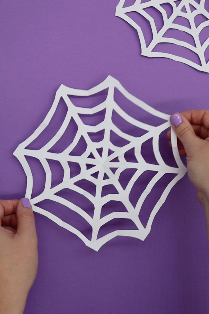 Free Printable Spider Web Template | Halloween Craft - Pjs and Paint