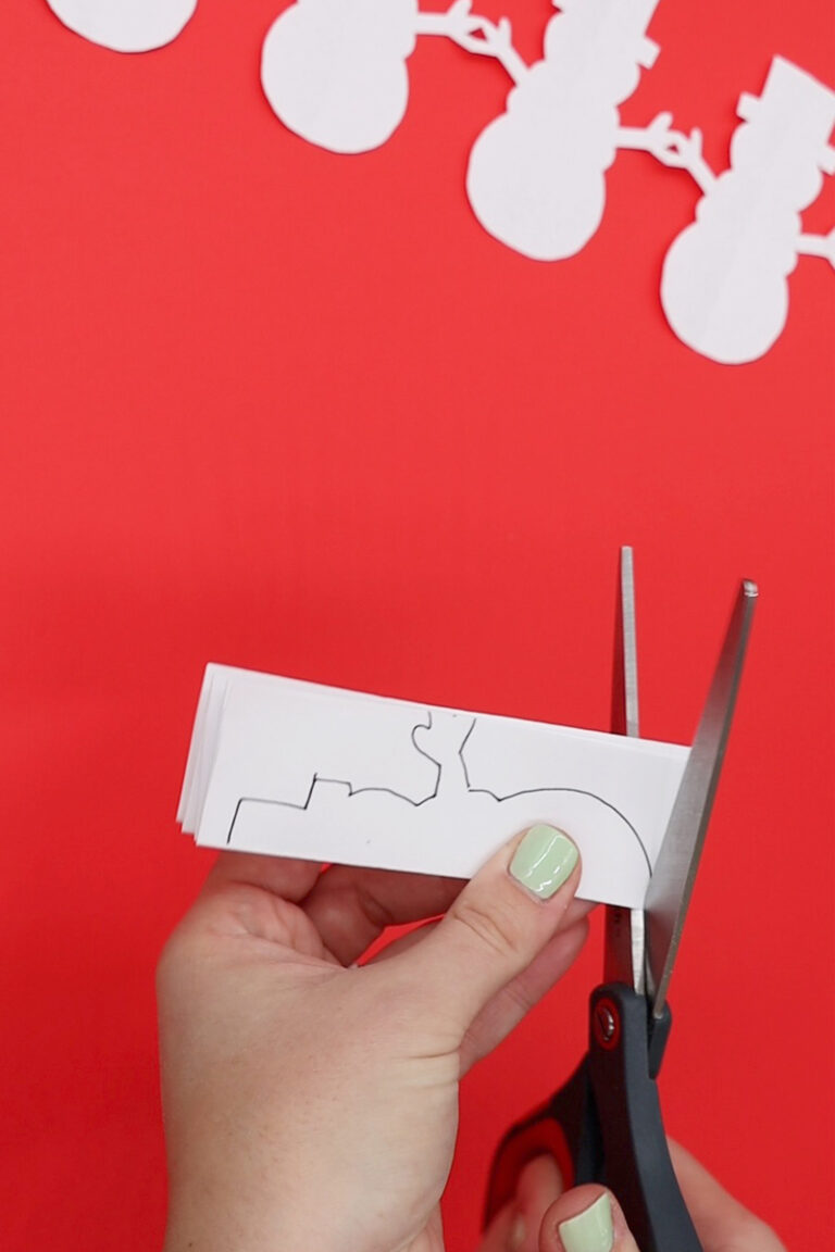 4 Free Printable Christmas Paper Chain Templates - Pjs and Paint