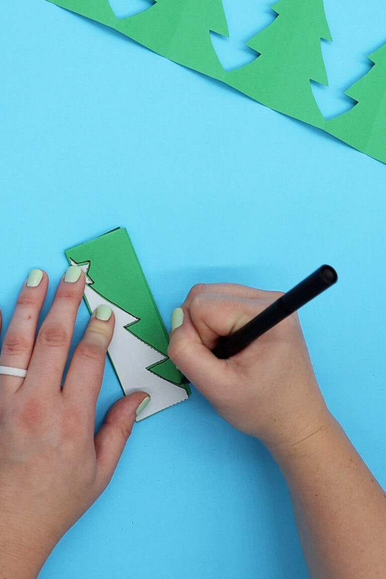 4 Free Printable Christmas Paper Chain Templates - Pjs and Paint